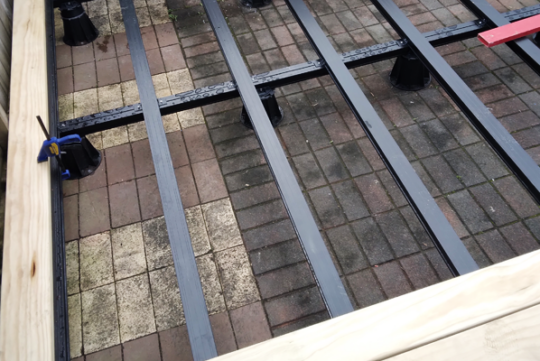 TreadTech - Aluminium Deck Framing Solution - UNEX