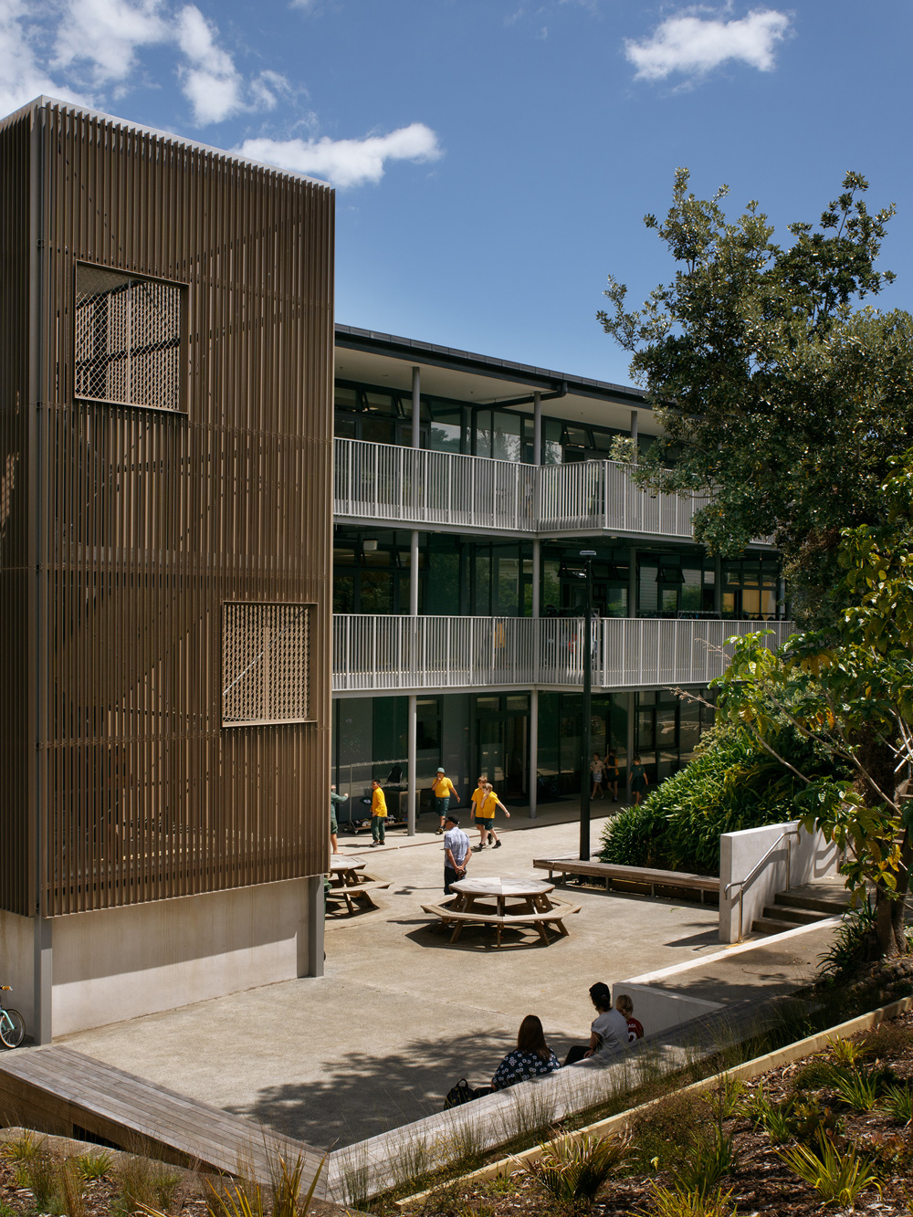 Unex Aluminium Balustrades at Onehunga Primary School - UNEX